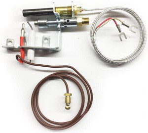 Sit Top Mount Fireplace Pilot Assembly Natural Gas