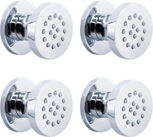 Round Massage Side Sprayer SPA System Shower Set Adjustable Wall ...